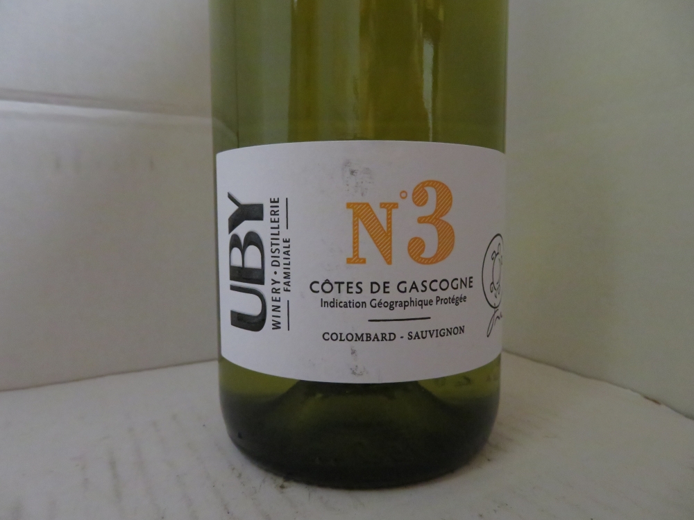 Uby N° 3 Colombard - Sauvignon 2019 - Vins Sud Ouest - France | La Cave de l'Ill